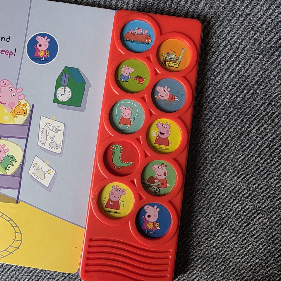 Peppa Pig Away We Go Sound Book 10 Buttons Partial Sound Works | eBay