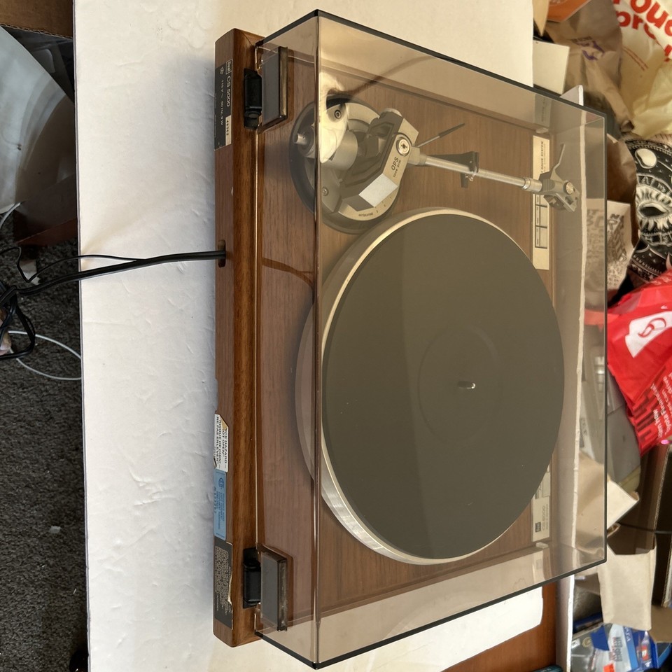 Dual CS 5000 Turntable & Grado M-1+ Super Stereo Cartridge Stylus ...