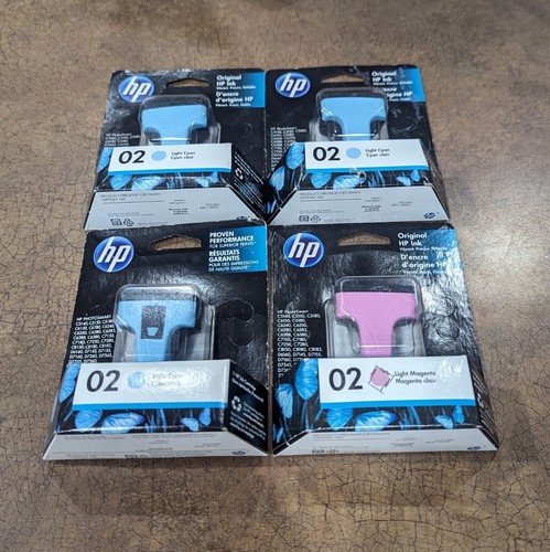 Genuine HP 02 Cyan Ink Cartridge C8730W New and Sealed EXPIRED ! 2020 ...