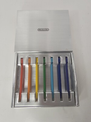 Club Nintendo DS Stylus Pens 7 Rainbow Colors Complete Set | eBay