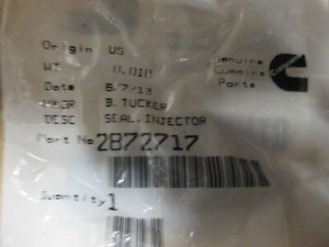 Cummins Injector Seal 2872717 | eBay