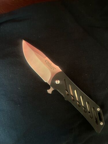 CAMILLUS DOMINATOR TACTICAL TITANIUM FOLDING KNIFE DARREL RALPH DESIGN ...
