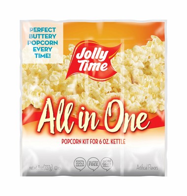 JOLLY TIME All in One Kit for 6 oz. Popcorn Machine | Portion Packet ...