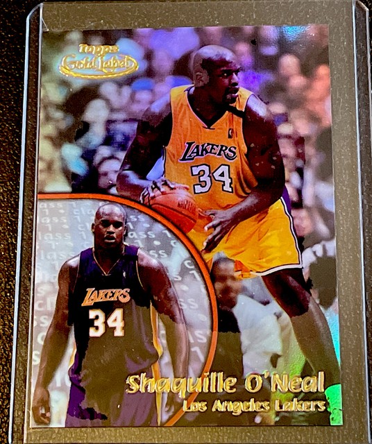 2000-01 Topps Gold Label - Class 1 #34 Shaquille O'Neal for sale online ...