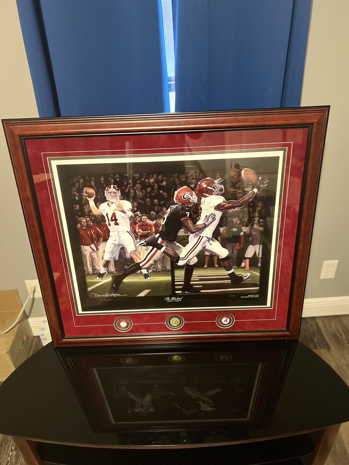 Daniel Moore Alabama Painting “ The Blackout” 70/4130 Framed | eBay