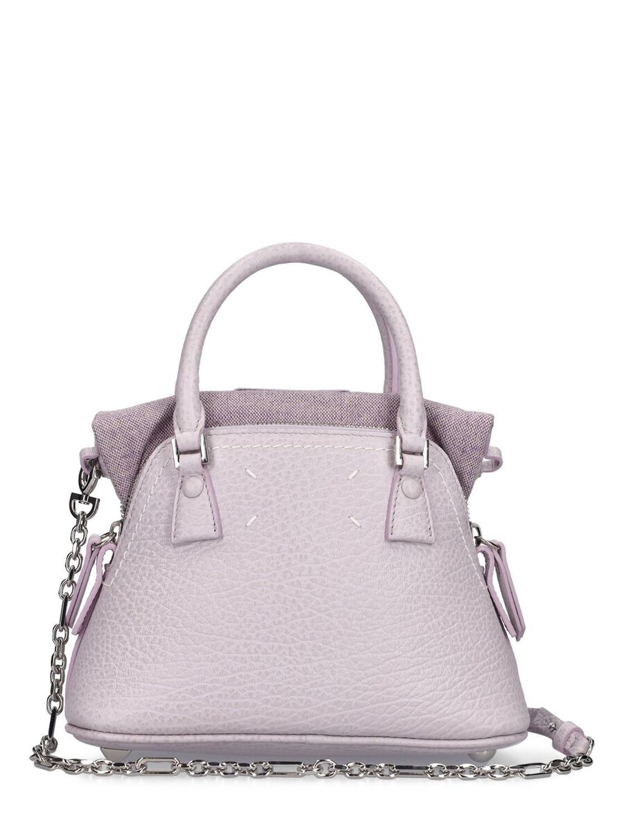MAISON MARGIELA 5AC Classique Micro Wisteria Purple Leather MAISON MARGIELA 5AC Classique Micro Wisteria Purple Leather