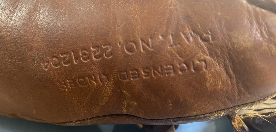 Vintage GoldSmith Elmer Riddle Endorsed Baseball Glove (1940s) | eBay