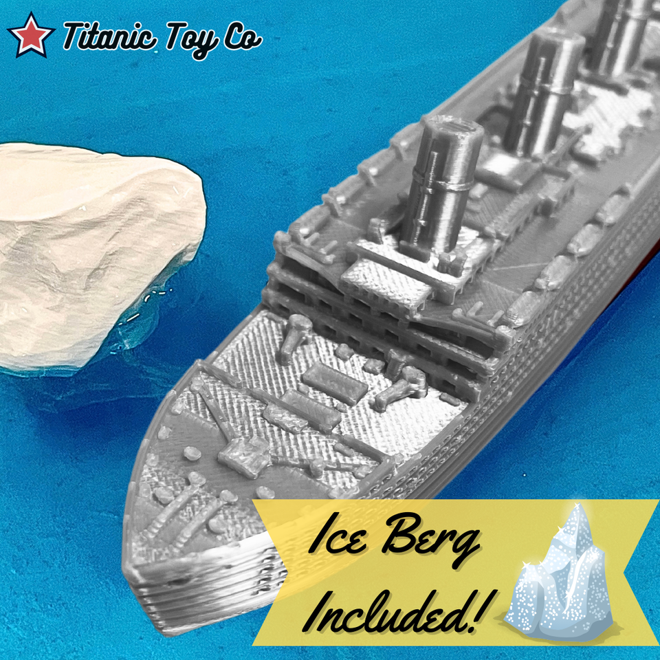 SilverTanic Titanic Bath Boat And Pool Toy, Titanic Model Titanic Toy ...