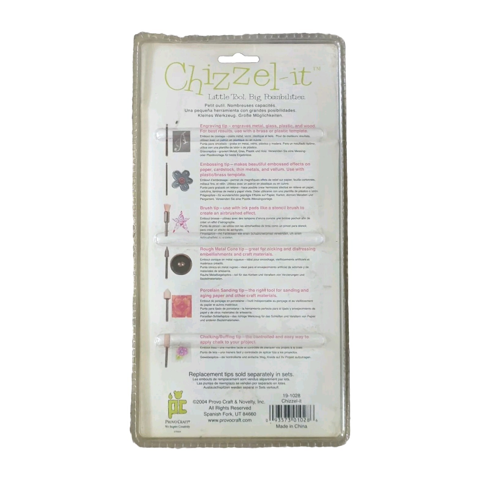 Chizzel-It Tool by Provo for crafting--BRAND NEW! STILL SEALED! Vintage ...
