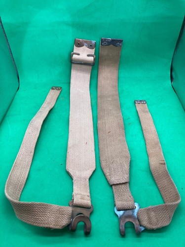 Original WW2 Pattern British Army L Straps Pair - 37 Pattern Webbing ...