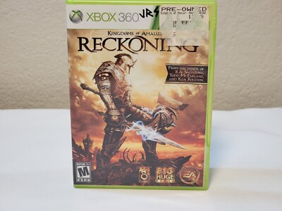 Microsoft Xbox 360 Kingdoms of Amalur: Reckoning EA RPG Game ...