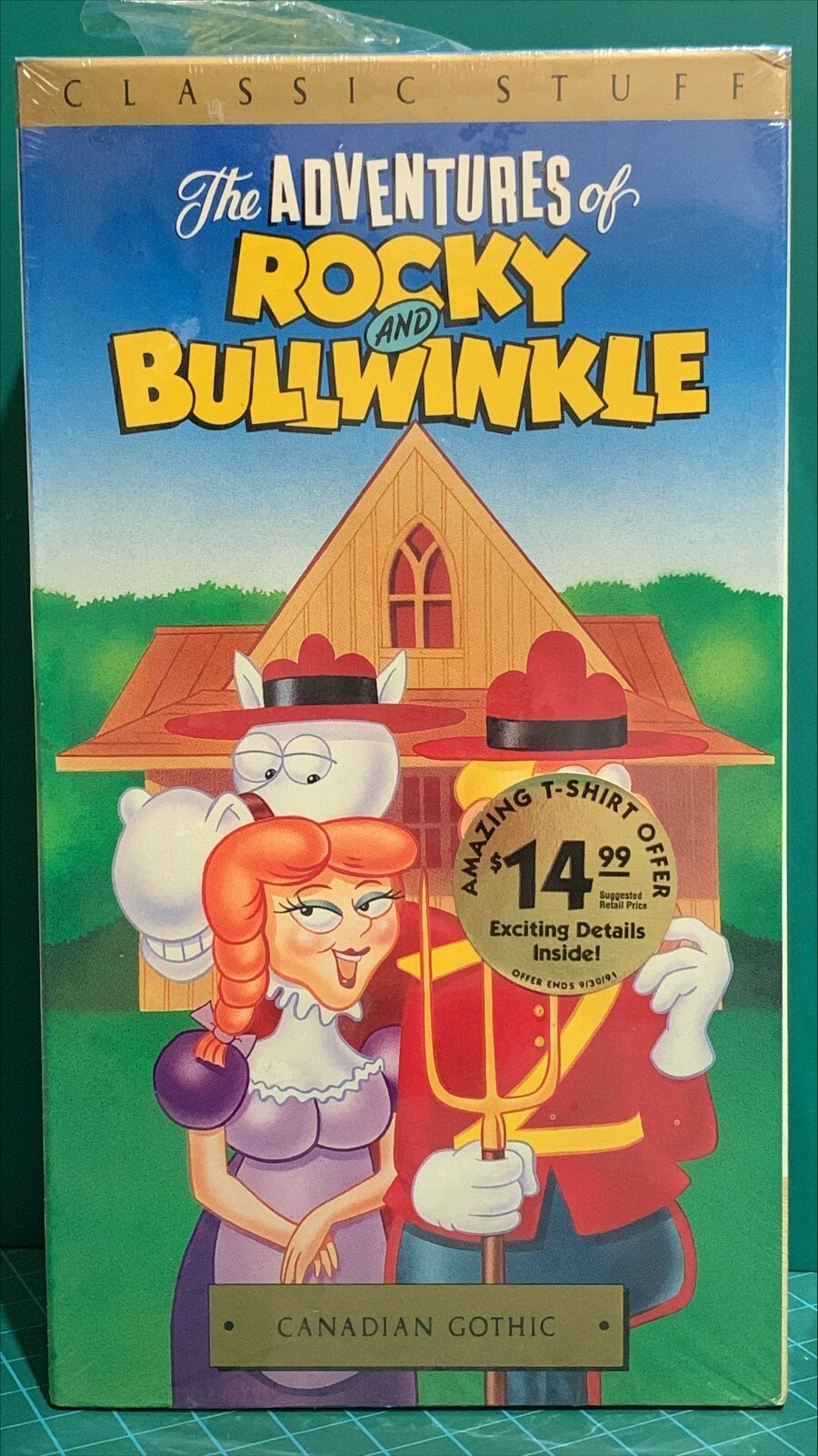 The Adventures of Rocky Bullwinkle ( VHS, 1991 ) Vol. 6: Canadian ...