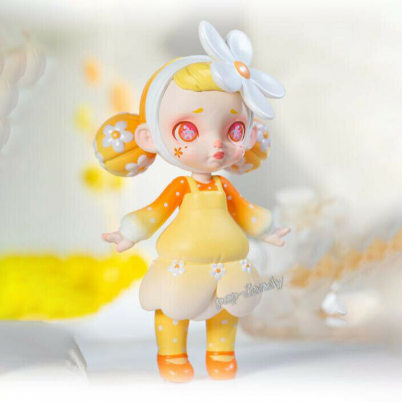 LAURA ART x TOYCITY Floral Fashion Series Daisy Mini Figure Designer ...