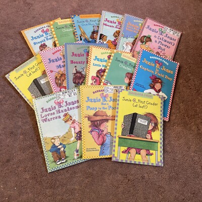 Big Lot of 15 Junie B Jones Chapter Books by Barbara Park Excellent ...
