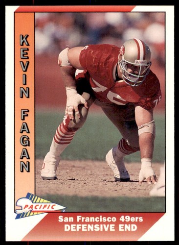 1991 Pacific Kevin Fagan . San Francisco 49ers #458 | eBay