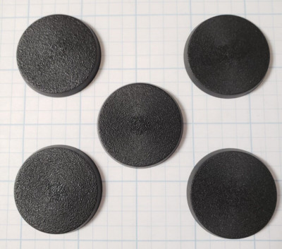 Warhammer 40k Ork Bits Flash Gitz 40mm Round Bases x5 | eBay
