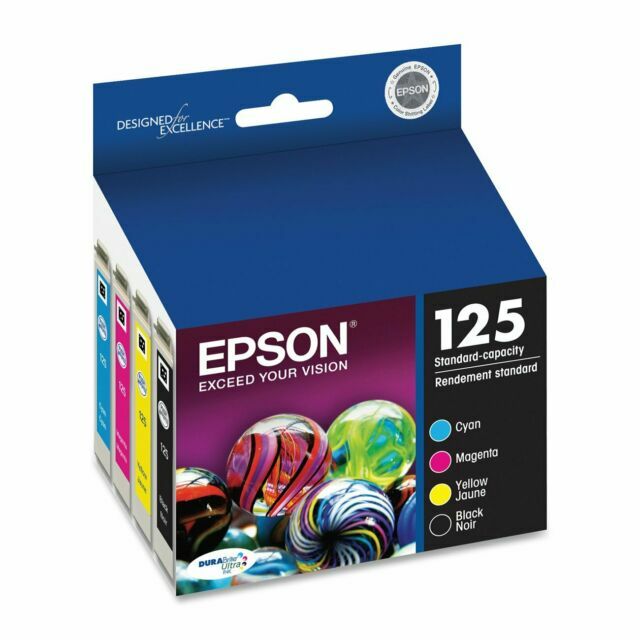 Epson DURABrite 125 Ink Cartridge Multipack - T125120-BCS - Black ...