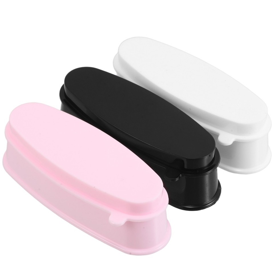 3 Pcs Manicure Dip Tray Nail Powder Organizer French Dipping Trays ...