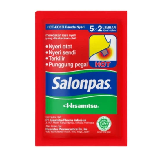 Salonpas Extra Hot Patch Relief Muscle Pain Joint Pain Sprain Sore Back ...