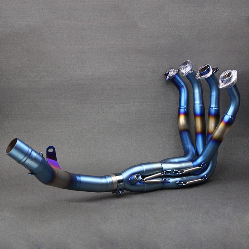 For Kawasaki Z900 2017-2025 Exhaust Header Front Link Pipe Slip On Full ...