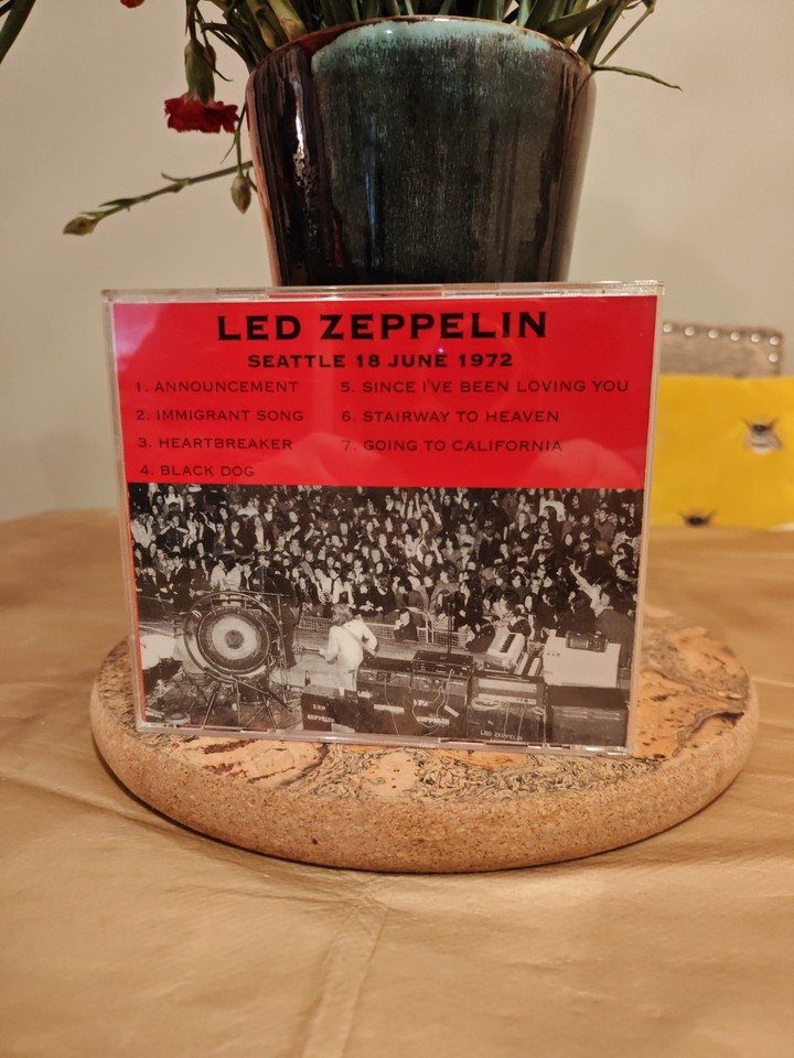 Led Zeppelin - Very Rare CD - Trouble in Vancouver - Seattle June 1972 ...