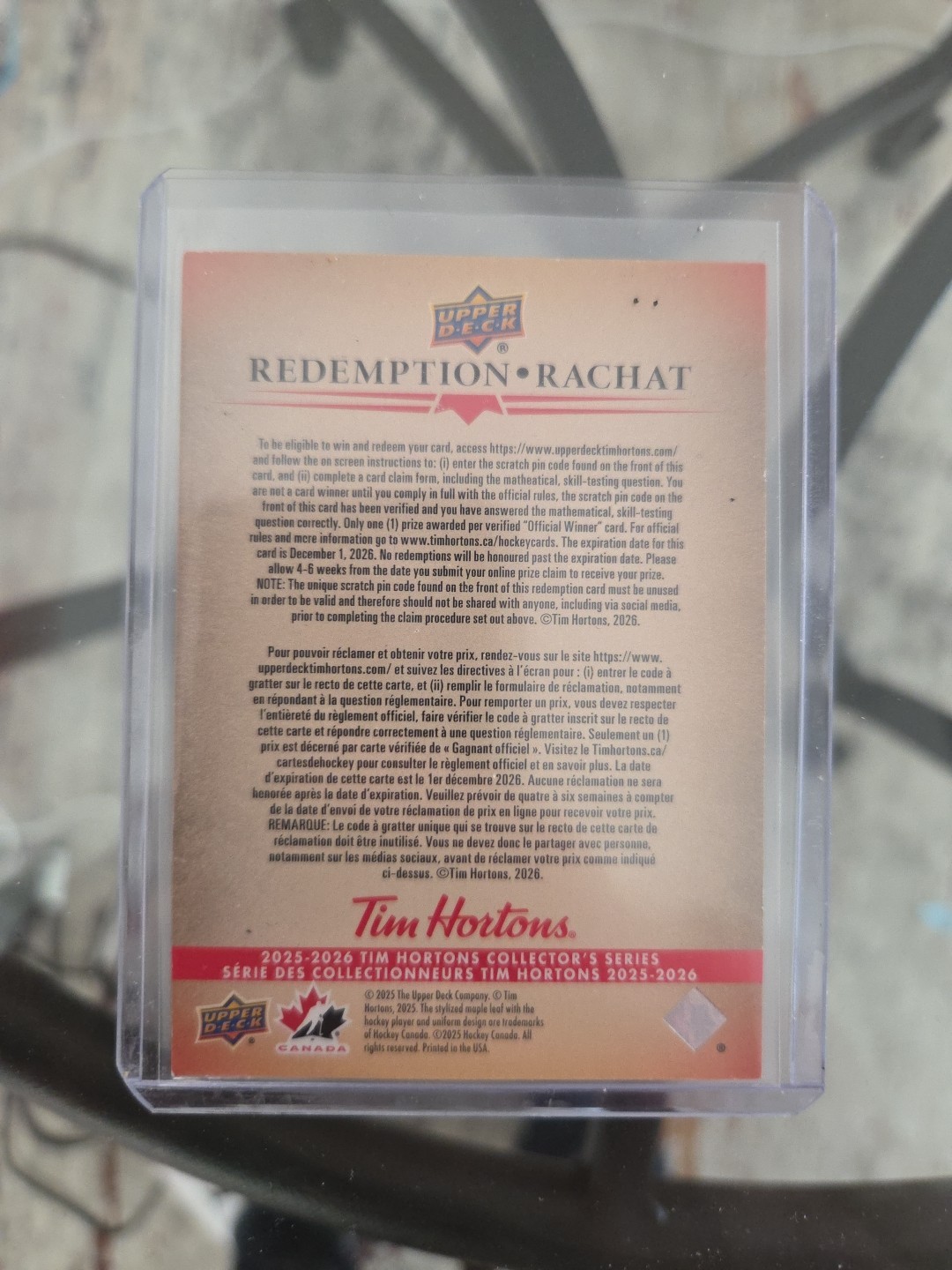 Marie Philip-Poulin Tim Hortons Canada Signatures Redemption | eBay