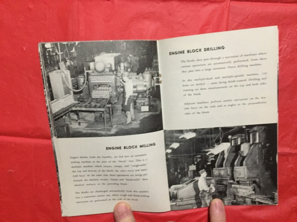 1951 STUDEBAKER "STUDEBAKER FACTORY / HISTORY" Car Dealer Sales Book ...