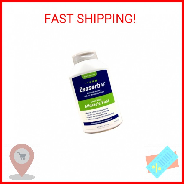 Zeasorb Antifungal Treatment Powder, Athletes Foot, 2.5oz 73462150132| eBay