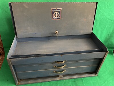 Rare Vintage OTC 3 Drawer Tool Box Owatonna Tool Company Minnesota | eBay