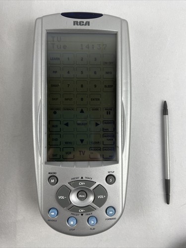 RCA RCU1000B Universal Touch Screen Universal Remote Control Tested w ...