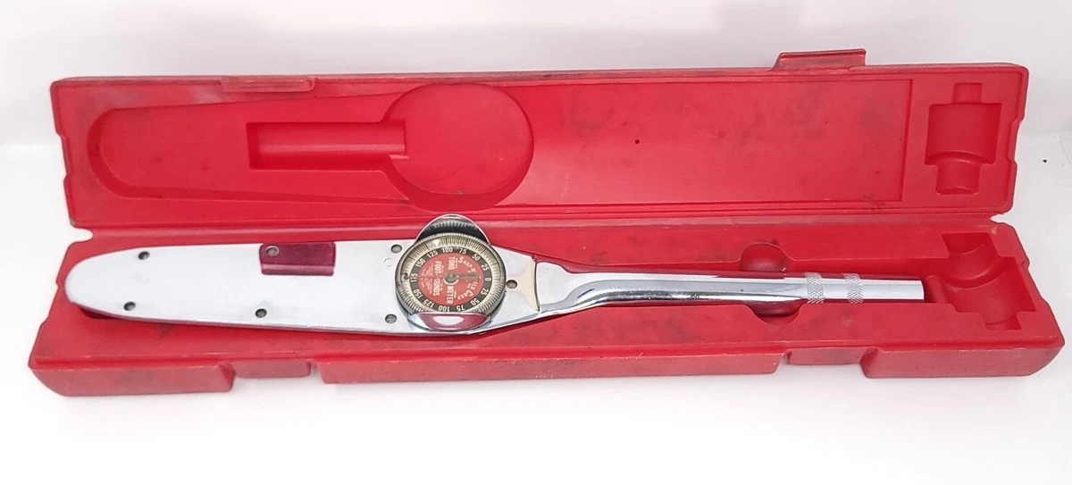 SNAP-ON TE50A TORQOMETER Dial Torque Wrench 3/8 Drive 600, 60% OFF