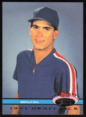 1992 Stadium Club Dome #59 Benji Gil Rookie Texas Rangers | eBay