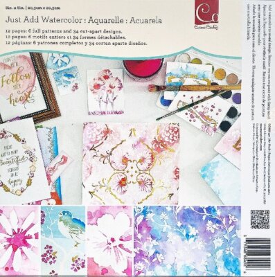 Cosmo Cricket, Watercolor Pad, Aquarelle, Add Watercolors & Ink, Art ...