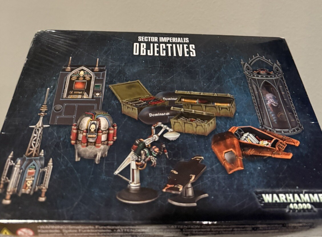 Warhammer 40K Sector Imperialis Objectives: 2017 Sealed NEW IN Box Rare ...