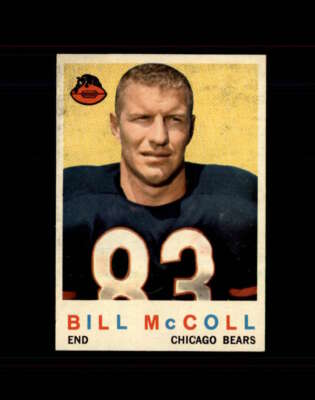 1959 Topps Football #151 Bill McColl STARX 6.5 EX/MT+ CS60551 | eBay