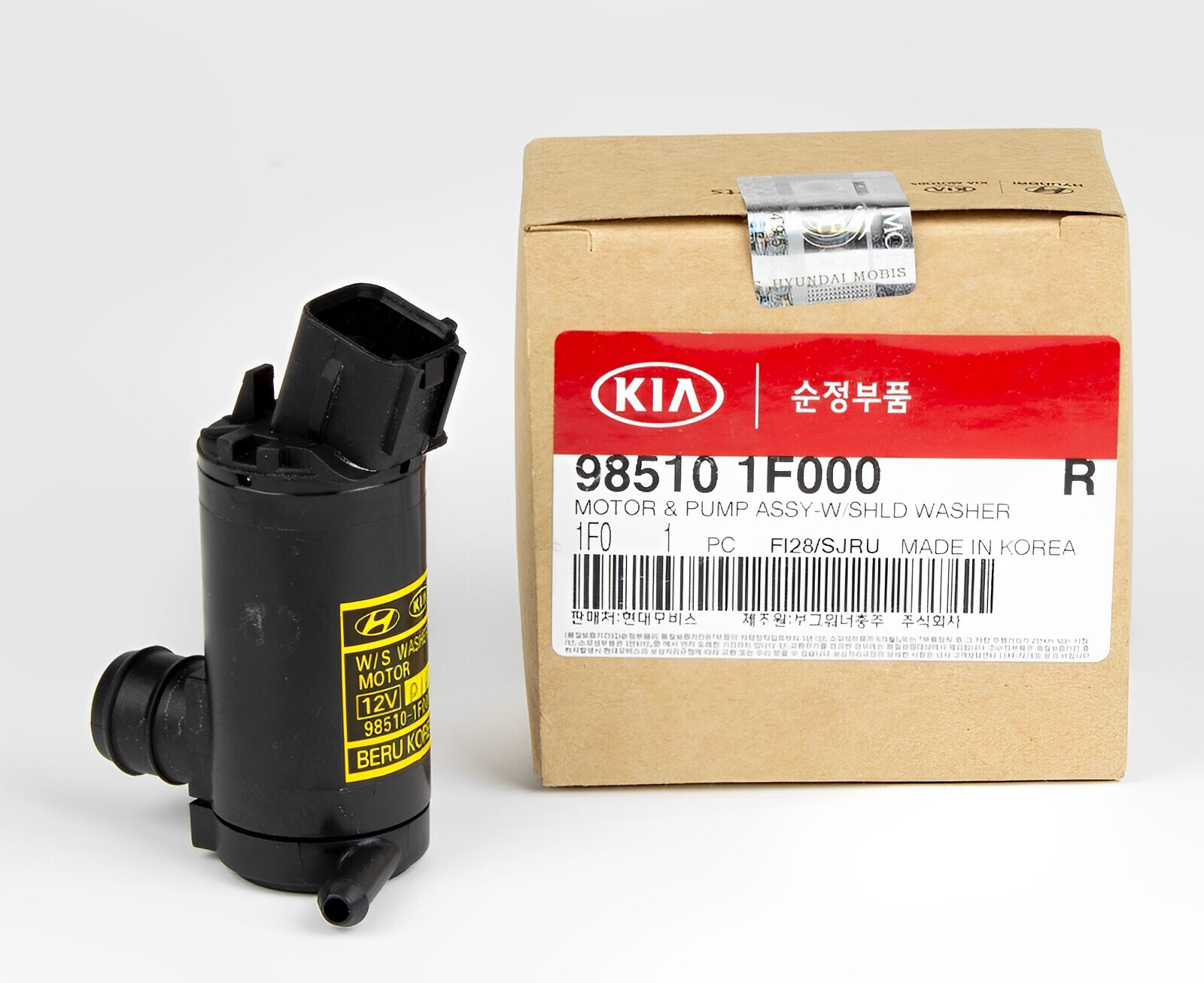 GENUINE 985101F000 Windshield Washer Motor Pump for Hyundai & KIA | eBay