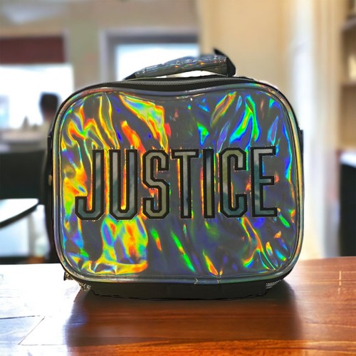 Lunch Box Justice Glossy Holographic Insulated 10x8x3 | eBay