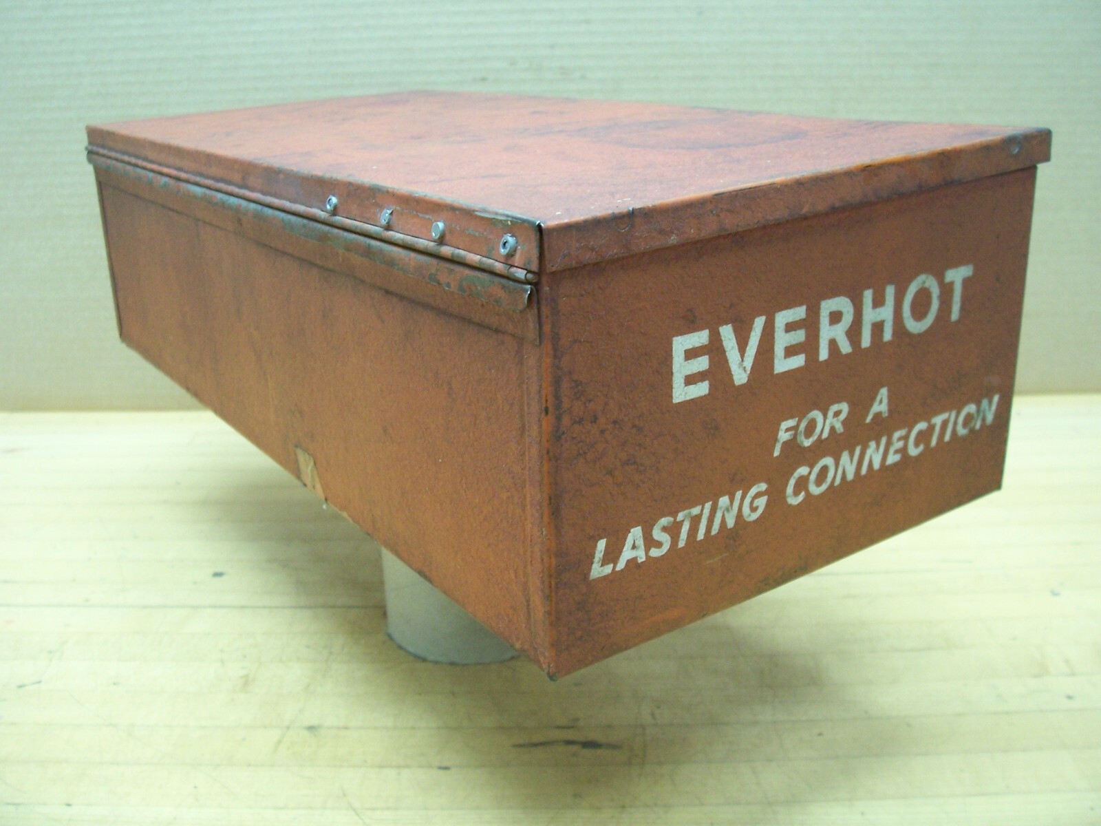 Vintage Everhot Brass Fittings Store Display Cabinet Industrial Storage Bin | eBay