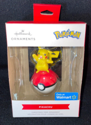NEW Hallmark POKEMON PIKACHU WALMART EXCLUSIVE Christmas Tree Ornament ...
