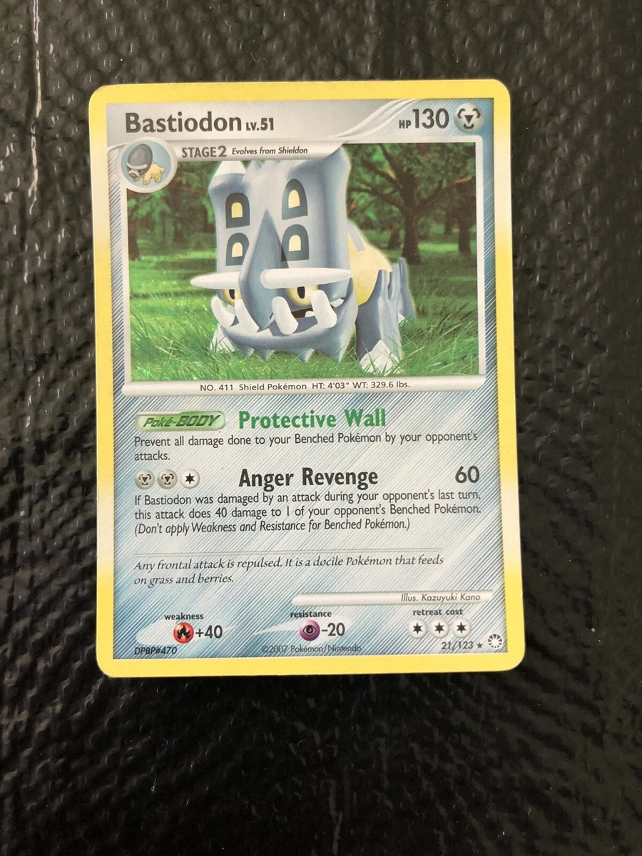 Pokemon Bastiodon Card