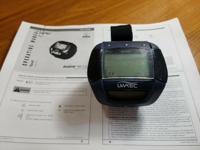 Uwatec Aladin Air Z Nitrox Wrist Wireless Hoseless Nitrox Scuba Dive ...