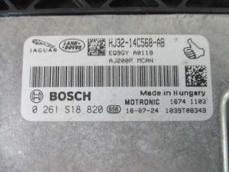 Engine ECM Control Fits 18-19 JAGUAR F-TYPE E-PACE HJ32-14C568-AB ...