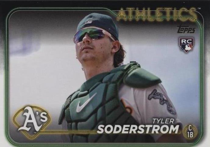 2024 Topps Series 1 - Tyler Soderstrom #244 Golden Mirror (RC) for sale ...