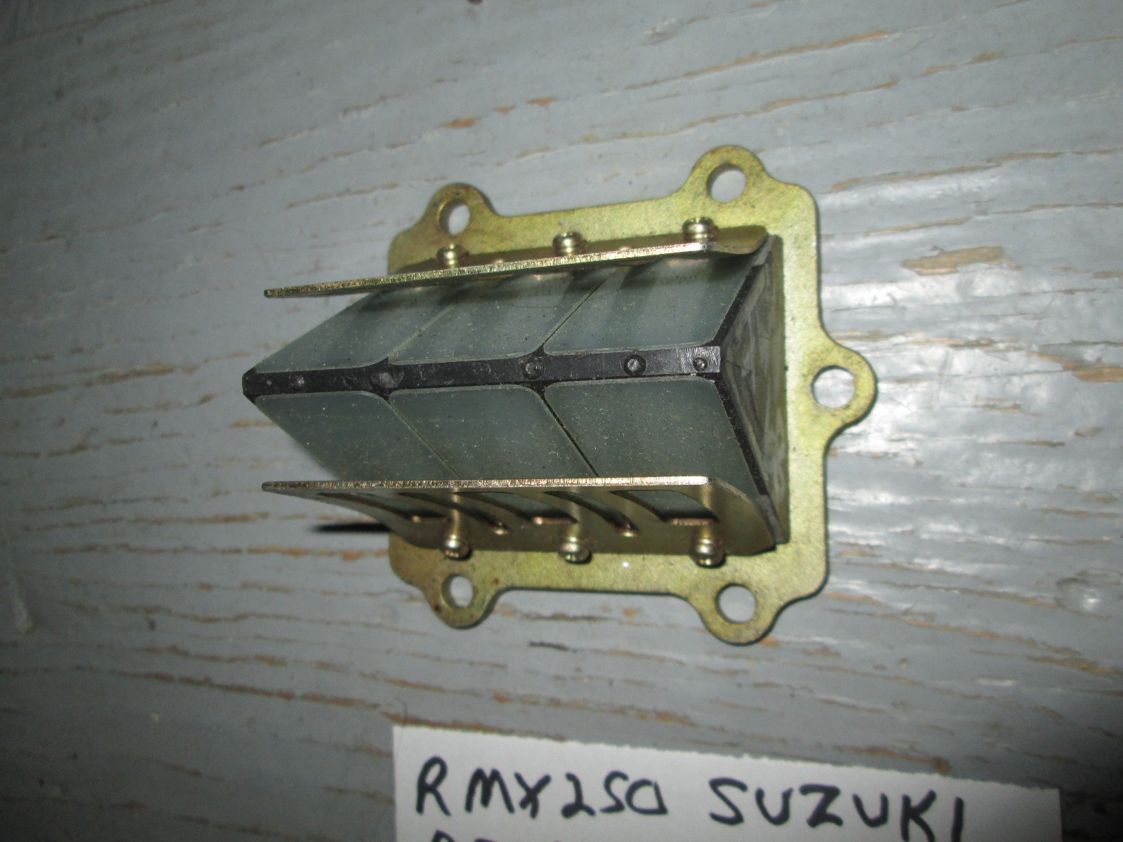 Suzuki RMX250 reed valve assembly, 13150-28E01 ( 1989-98 ) | eBay