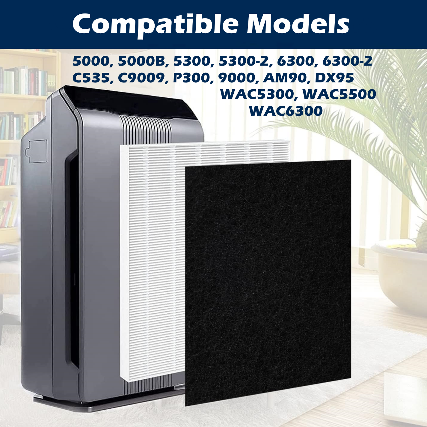 2x 115115 Filter A Replacement For Winix Plasmawave Air Purifier C535 ...