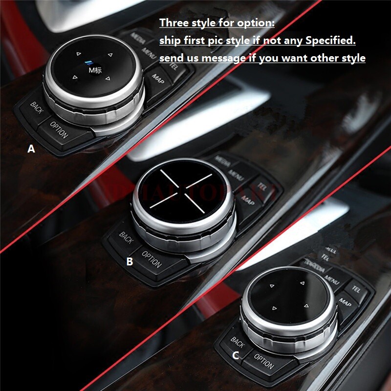 BMW F20 F21 F22 F23 F30 F32 iDrive Multi Media Control Knob For | Black ...
