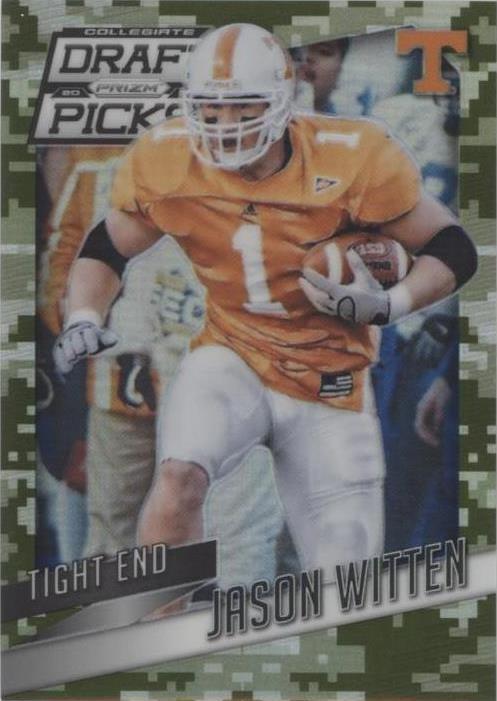 2015 Panini Prizm Collegiate Draft Picks - Jason Witten #44 Camo Prizm ...