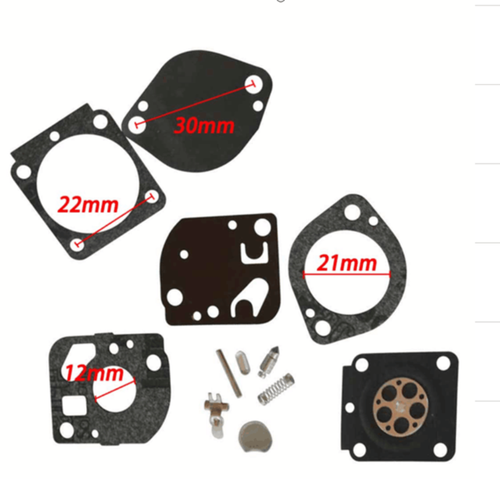 Carburetor Repair Kit for Zama RB-165/166/132/97/114/174 For Stihl FS90 ...