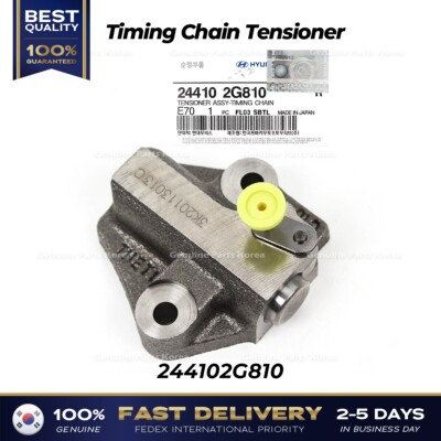 ⭐Genuine⭐ Timing Chain Tensioner 244102G810 for Hyundai Elantra N Kia ...