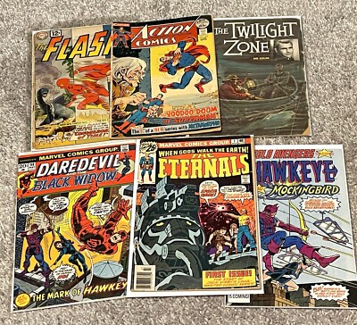 Low Grade Comic Lot 1st App Twilight Zone Four Color 1173 Flash ...